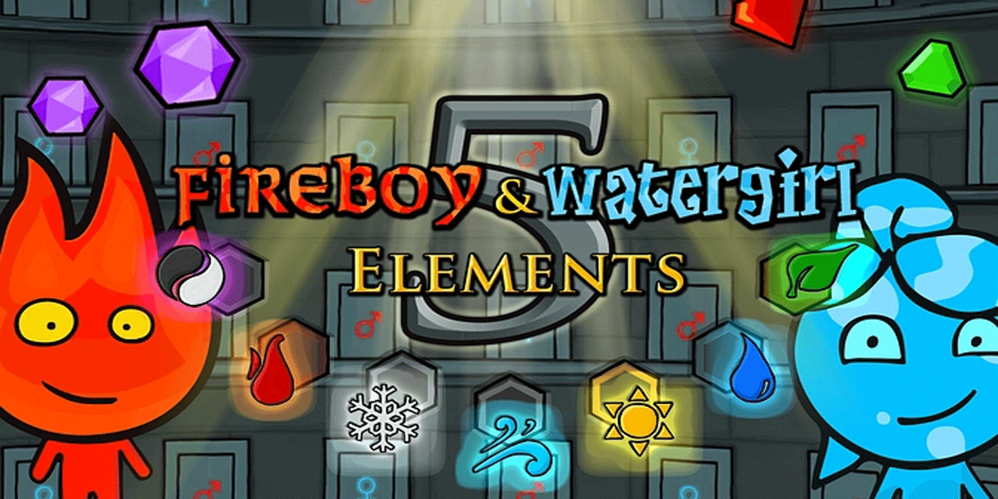 Fireboy and Watergirl: Elements - Api & Air Memecahkan Teka-Teki